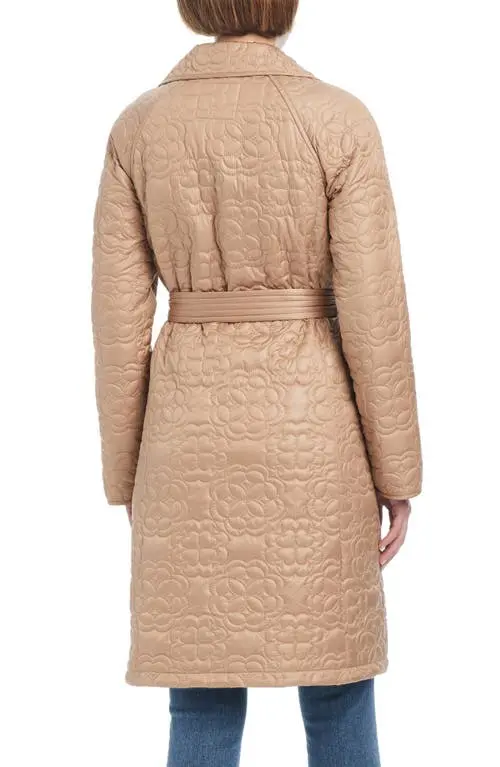 Kate Spade New York Belted Quilted Coat