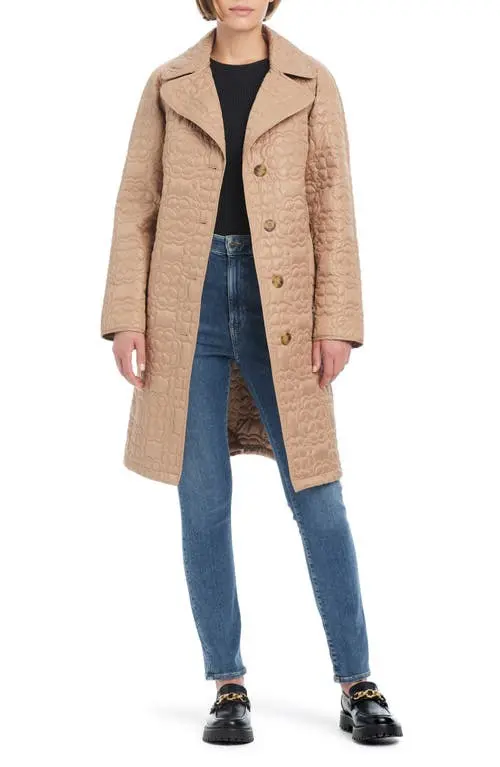 Kate Spade New York Belted Quilted Coat