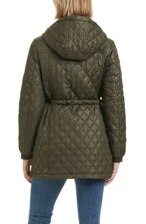 Kate Spade New York Water-resistant Diamond Quilted Jacket
