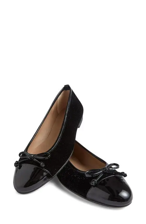 LK BENNETT Kara Bow Ballet Flat - Black