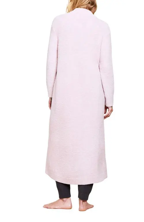 Barefoot Dreams Cozychic™ Front Zip Robe - He Dusty Rose-white