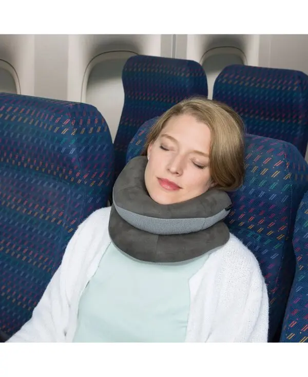TRAVELON Deluxe Wrap N Rest Pillow - Medium Blu