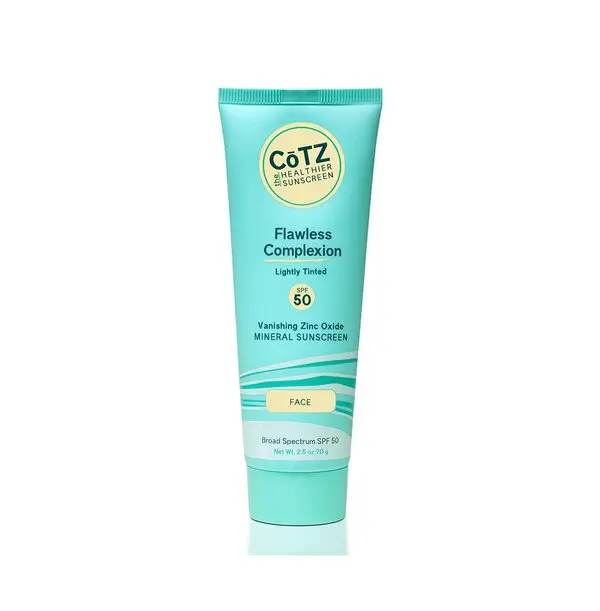 COTZ SKINCARE Flawless Complexion Spf 50 Lightly Tinted - Aqua