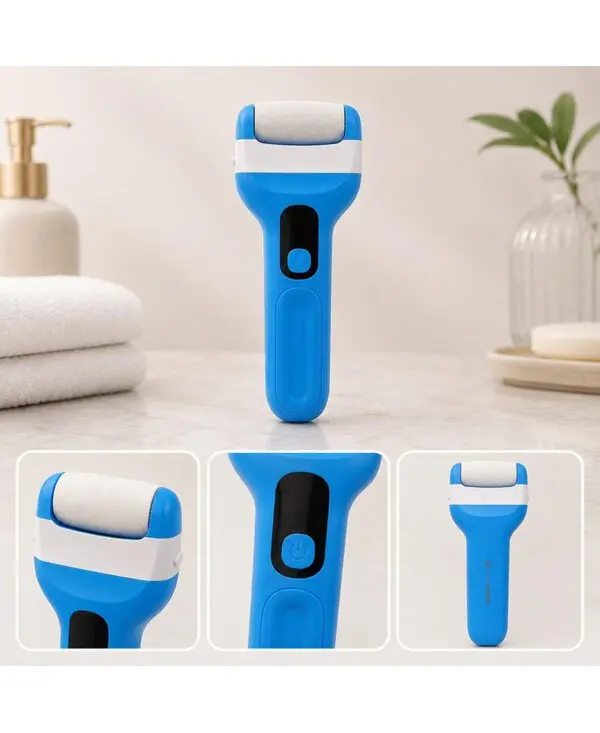 PROSPERA Electric Foot Smoother With 3 Roller Heads