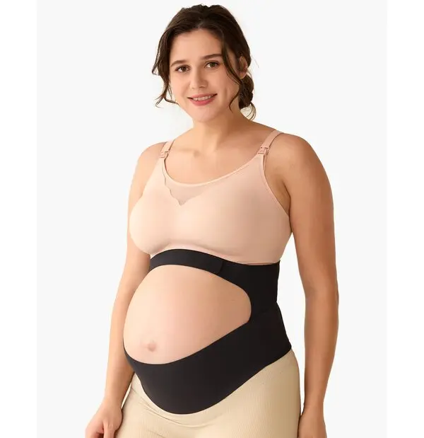 MOMCOZY Maternity Belly Band - Black Color
