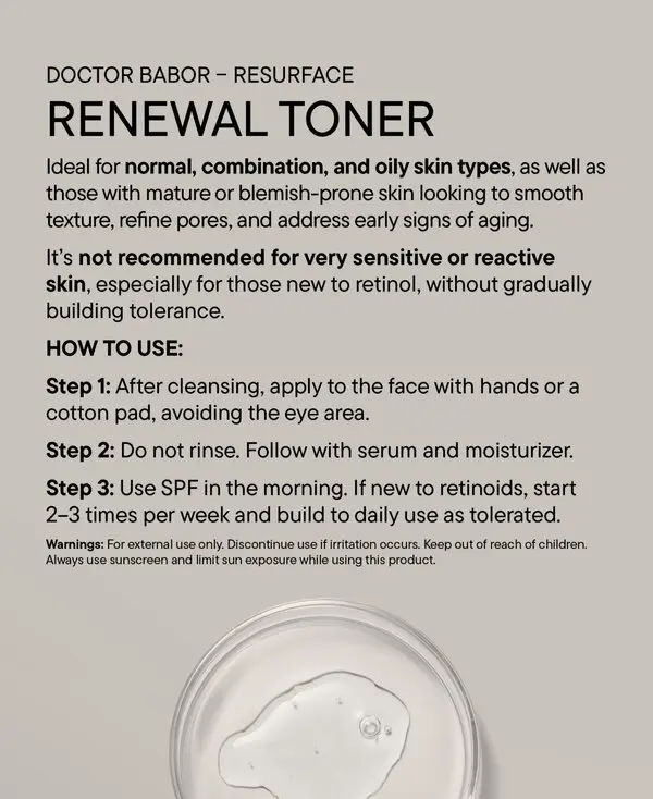 BABOR Renewal Toner