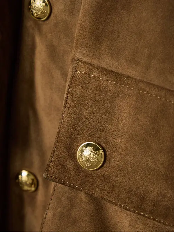 NILI LOTAN Kedem Suede Jacket