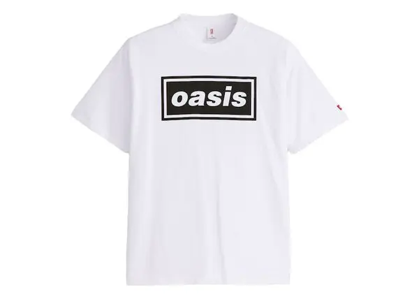 LEVI'S X Oasis Band T-shirt