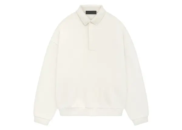 Fear Of God Essentials Fleece Polo Shirt - Shell