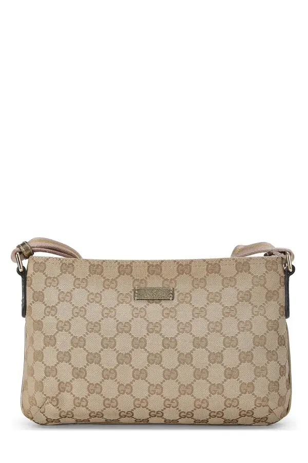 Gucci Original Gg Canvas Messenger Bag - Brown