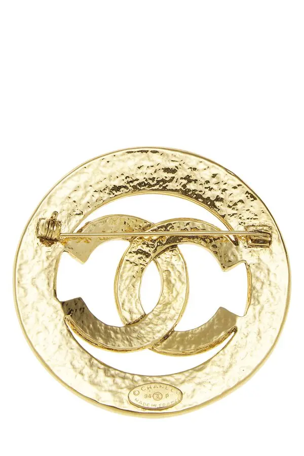 Chanel Interlocking 'cc' Logo Brooch