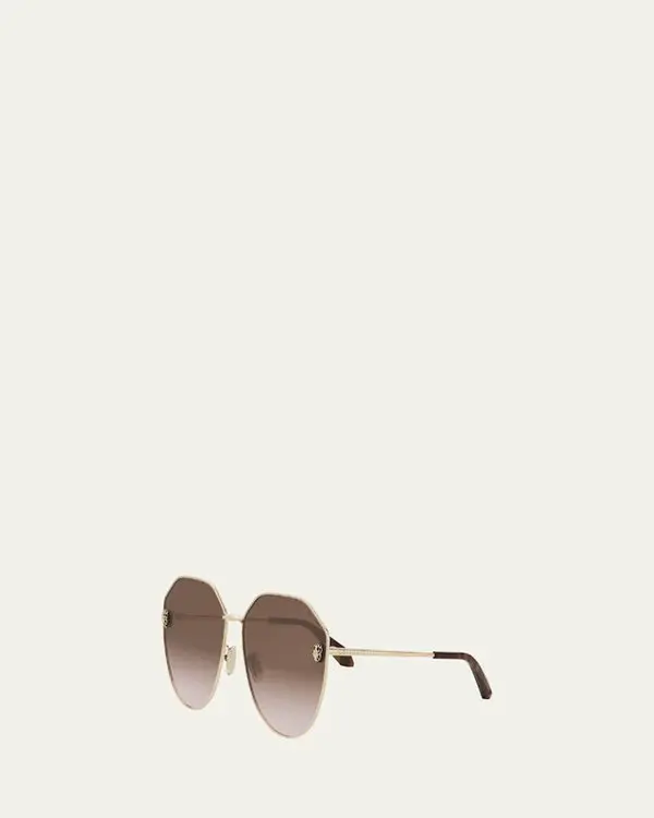 BVLGARI Serpenti Round Sunglasses