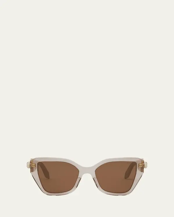 BVLGARI Serpenti Butterfly Sunglasses - Beige Brown