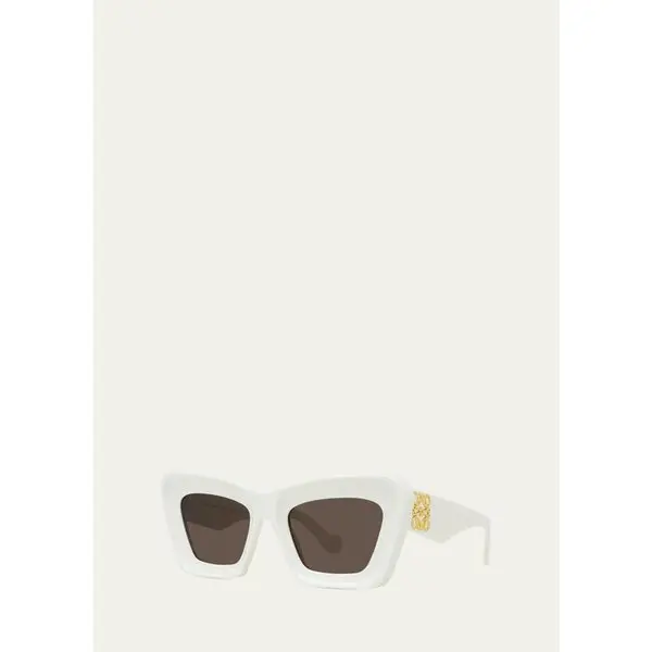 Loewe Cat Eye Sunglasses - Ivory/brown