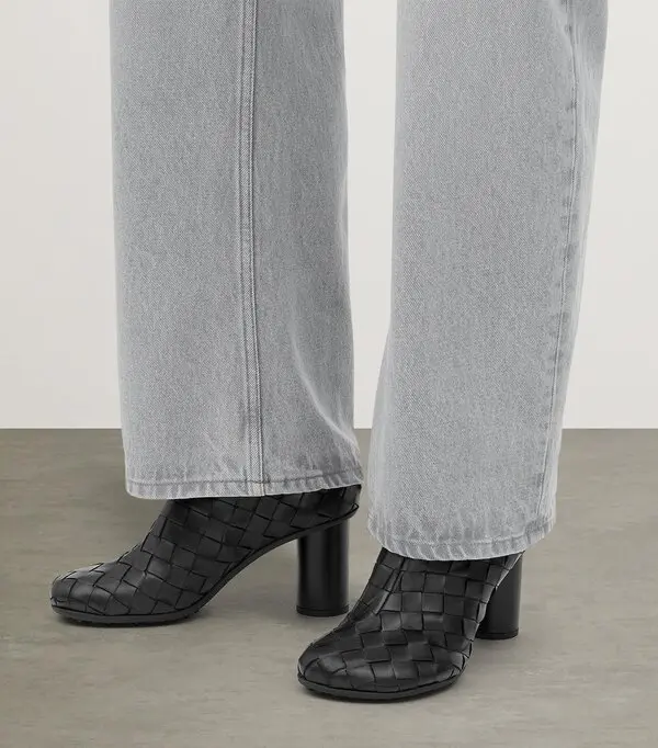Bottega Veneta Leather Ankle Boots
