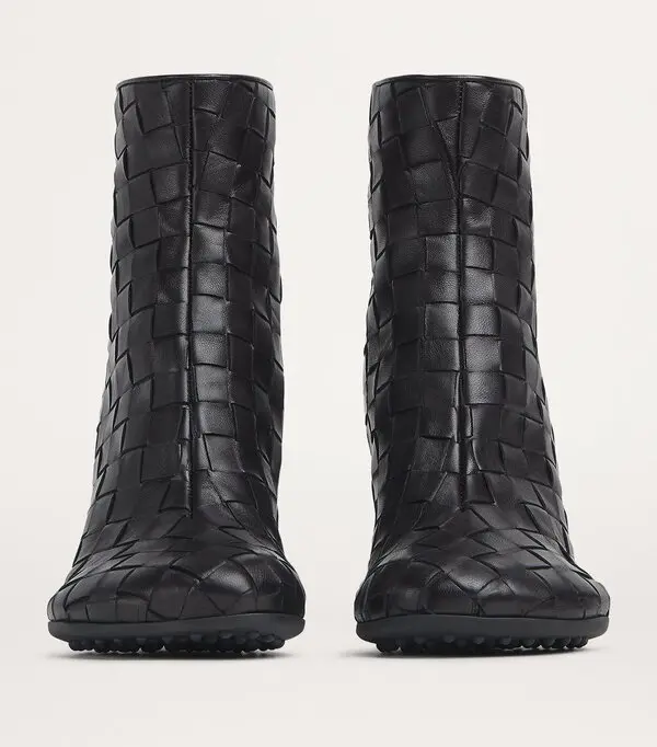 Bottega Veneta Leather Ankle Boots