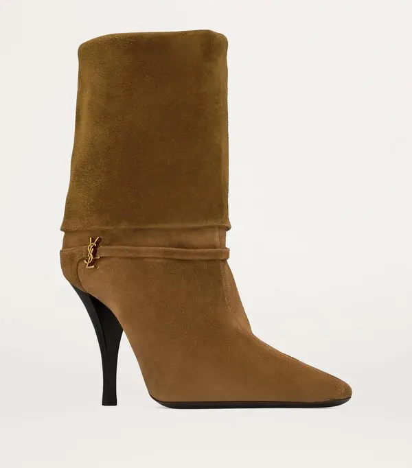 Saint Laurent Vicky Ankle Boots 90