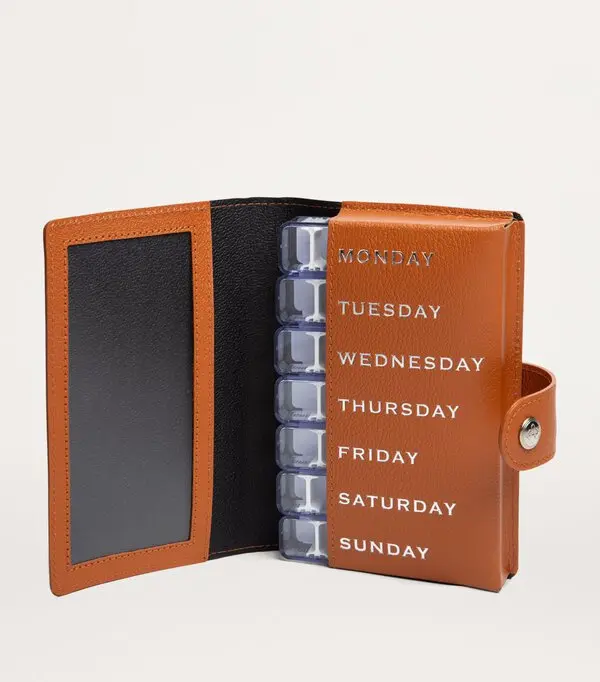 ETTINGER Leather Capra Pill Case - Brown