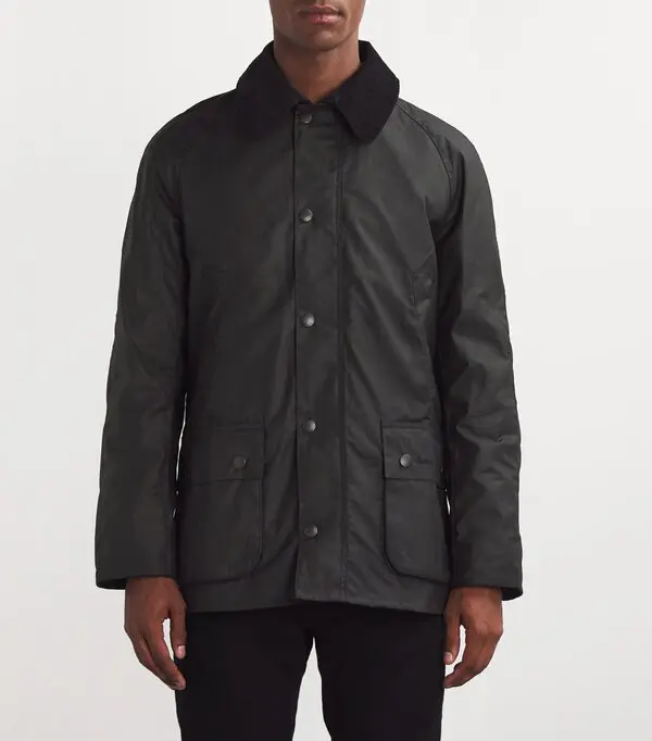 Barbour Waxed Ashby Jacket - Black