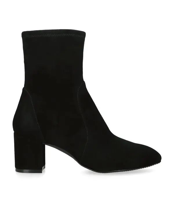 STUART WEITZMAN Suede Yuliana Ankle Boots