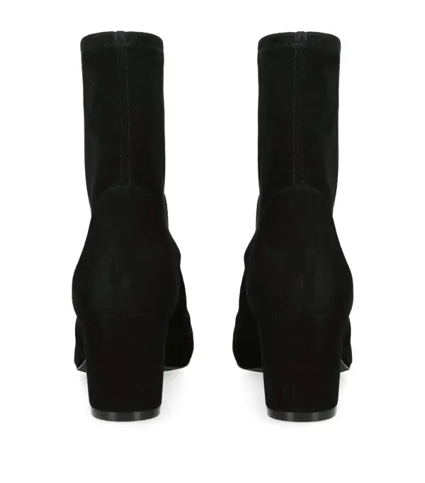 STUART WEITZMAN Suede Yuliana Ankle Boots
