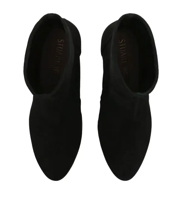 STUART WEITZMAN Suede Yuliana Ankle Boots