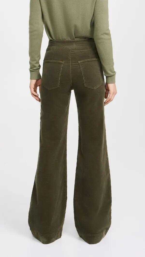 ASKK NY Brighton Wide Leg Corduroy Pants