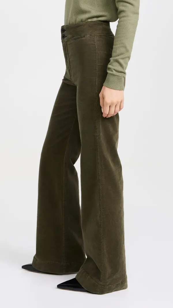 ASKK NY Brighton Wide Leg Corduroy Pants