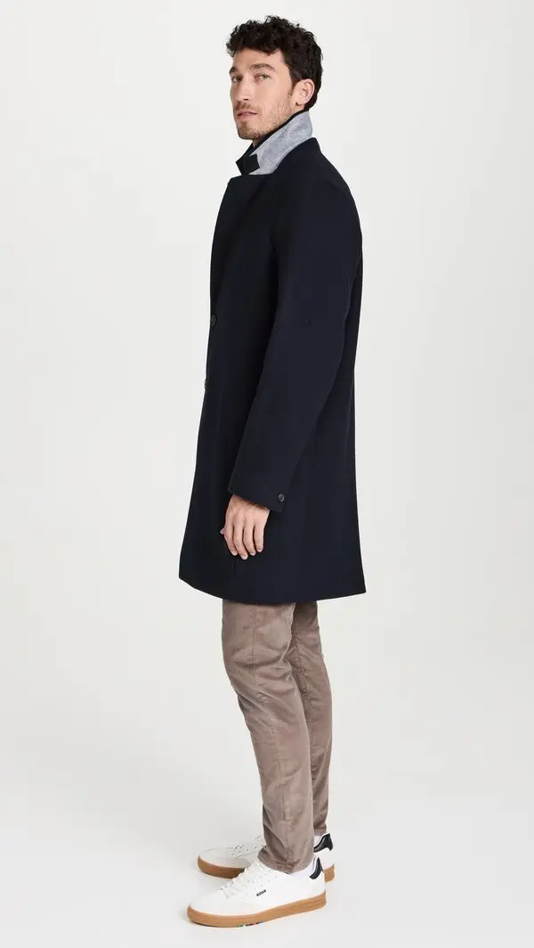 Vince Classic Coat - Coastal