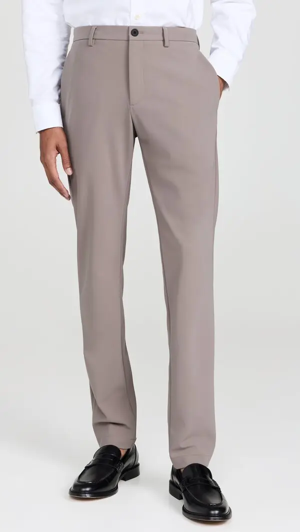 Theory Zaine Precision Ponte Pants - Sidewalk