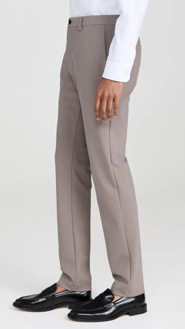 Theory Zaine Precision Ponte Pants - Sidewalk