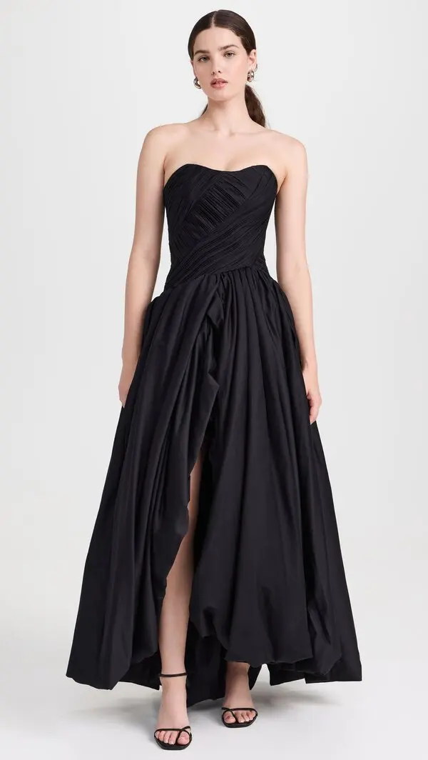 Aje Spatial Maxi Dress In Black - 50% Off | Editorialist