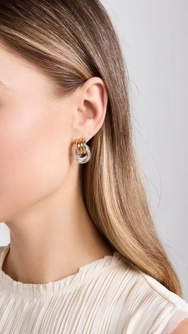 HEAVEN MAYHEM Baby Knot Stud Earrings - Mixed