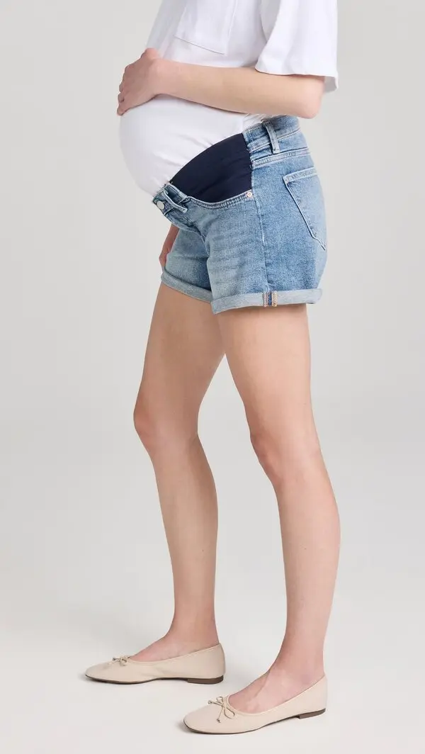 DL1961 Zoie Maternity Denim Shorts
