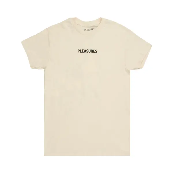 PLEASURES Flying T-shirt 'natural - Tan