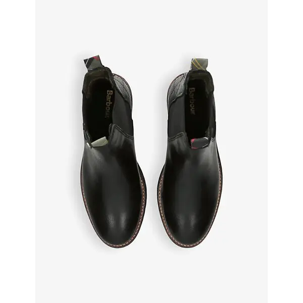 Barbour Evie Leather Ankle Boots - Black