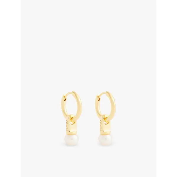 PDPAOLA La Perla Hoop Earrings - Gold