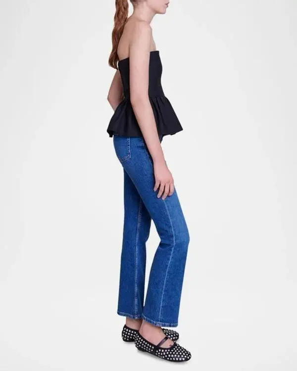 Maje Passiony Straight-leg Jeans - Blue