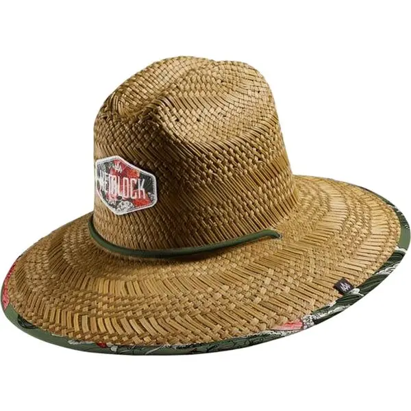 HEMLOCK HAT CO Signature Lifeguard Straw Hat - Koi Fish