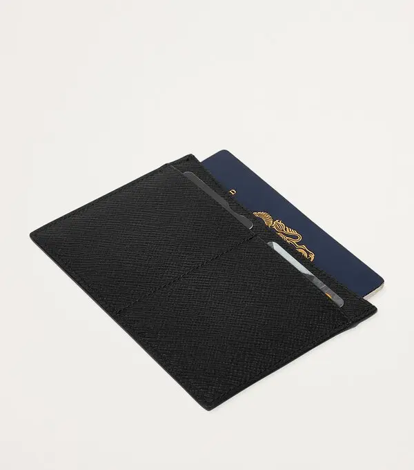 Smythson Panama Leather Passport Sleeve