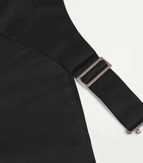 Giorgio Armani Silk Cummerbund - Black