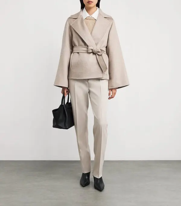 Max Mara Cashmere Wrap Coat
