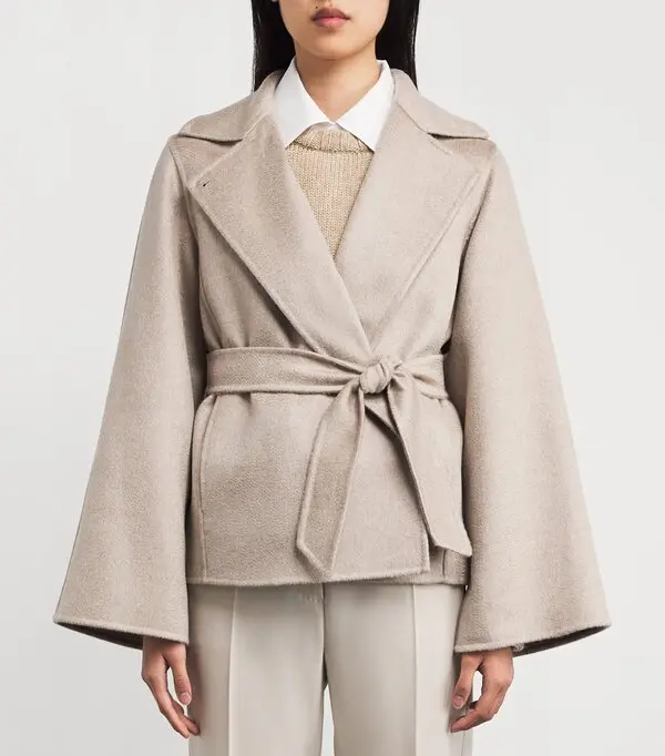 Max Mara Cashmere Wrap Coat