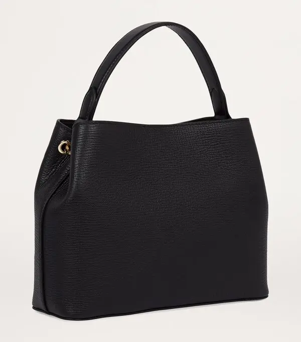 Smythson Ludlow Leather Day Top-handle Bag - Black