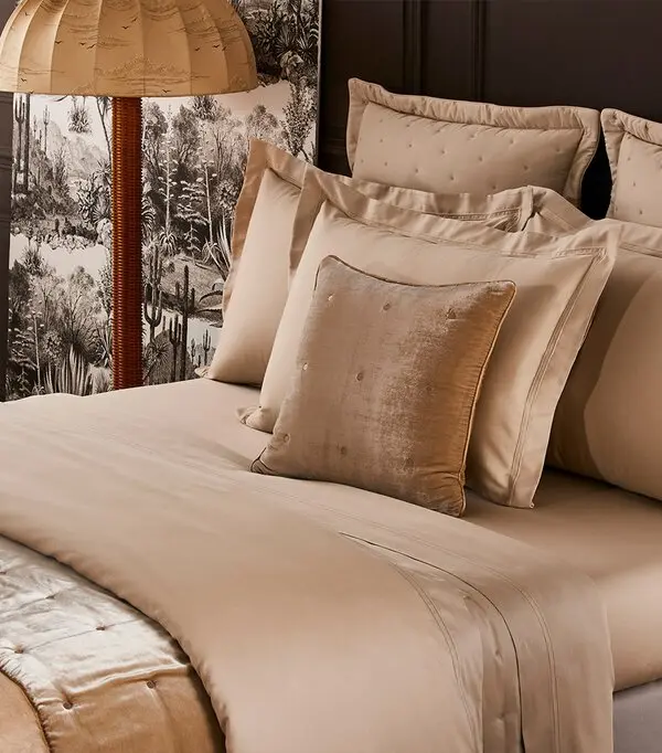 YVES DELORME Triomphe Dune Super King Duvet Cover - Beige