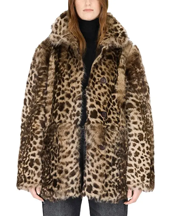 HISO Milky Way Reversible Shearling Coat