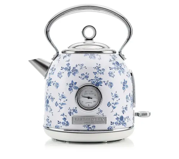 Laura Ashley Stainless Steel 1.7l Dome Electric Kettle - Silver