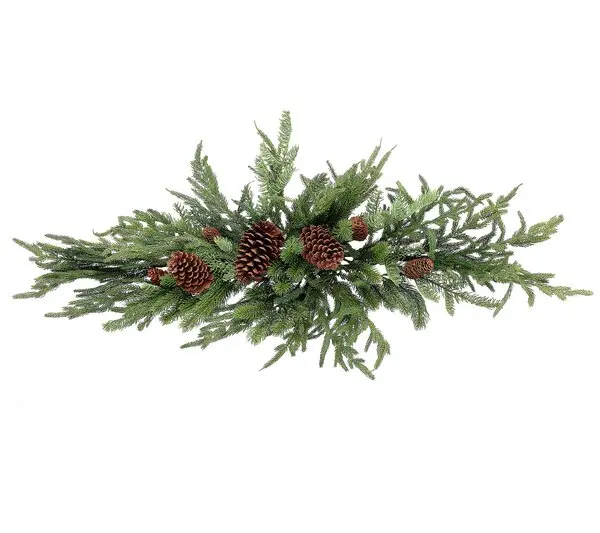 VALERIE PARR HILL 42' Norfolk/spruce/juniper Swag Valerie - One-color