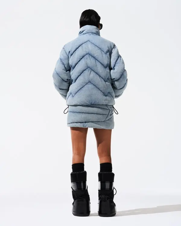 Perfect Moment Denim Puffer Jacket