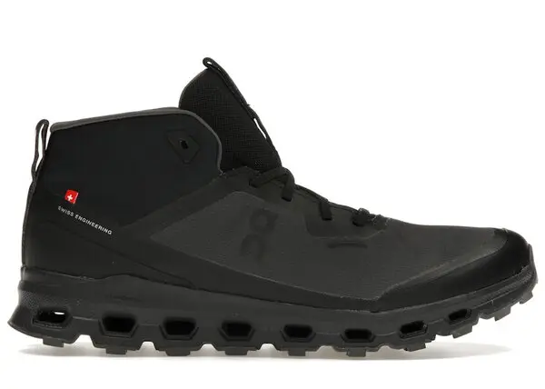 On Running Cloudroam Waterproof Sneakers - Black/eclipse
